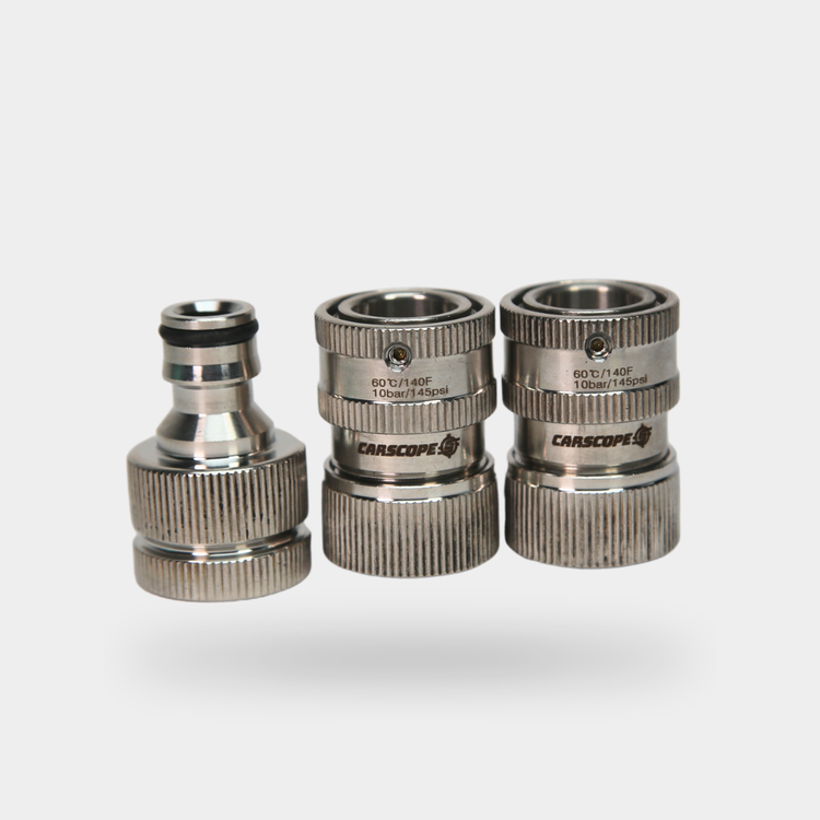 Stainless Steel Garden Hose Coupler Kit – Carscope